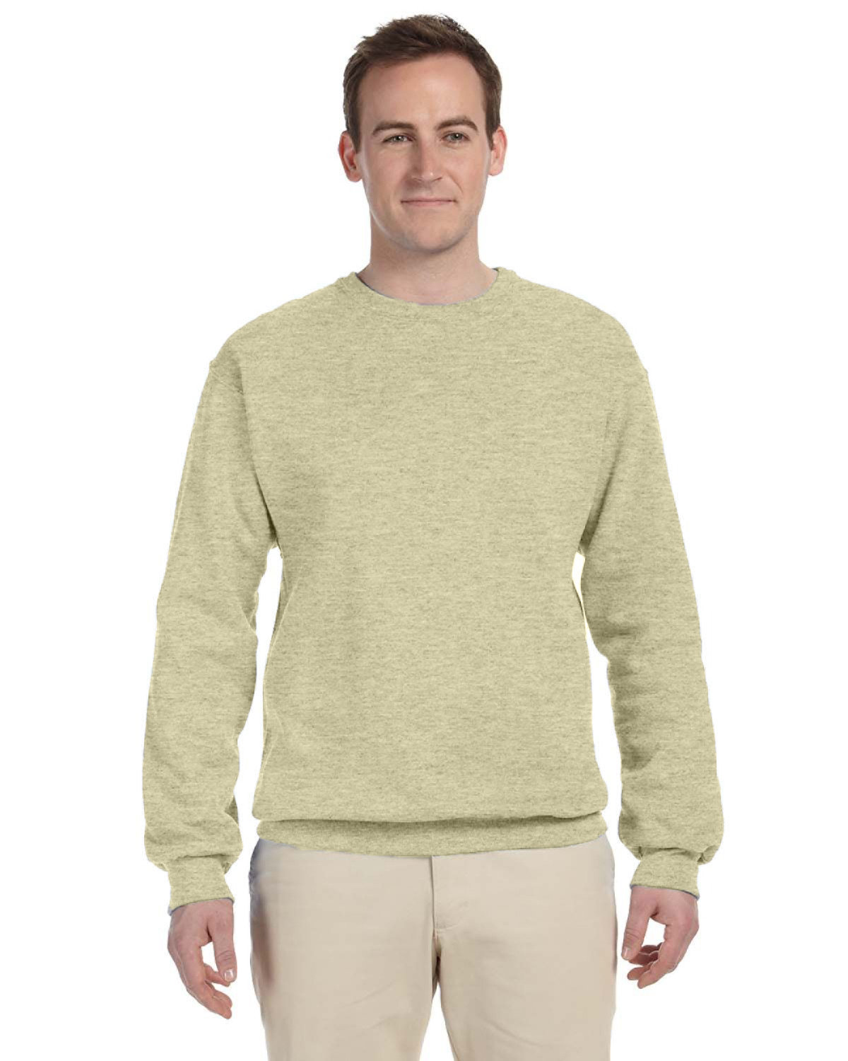 Jerzees Nublend Adult Crewneck Sweatshirt | eBay