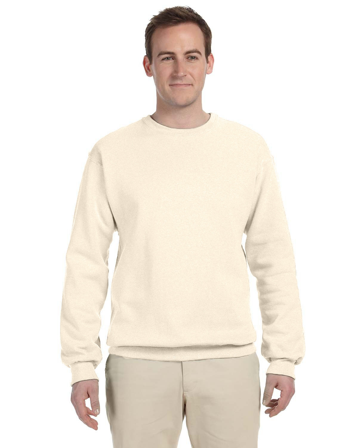 Jerzees Nublend Adult Crewneck Sweatshirt | eBay